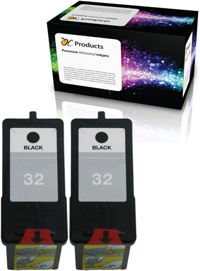 Amazon.com: OCProducts Remanufactured Ink Cartridge Replacment for ...