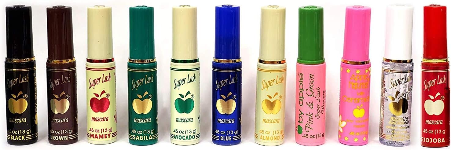 Amazon.com : apple Super Lash Mascara Pink & Green,3PCS x 45oz : Beauty ...