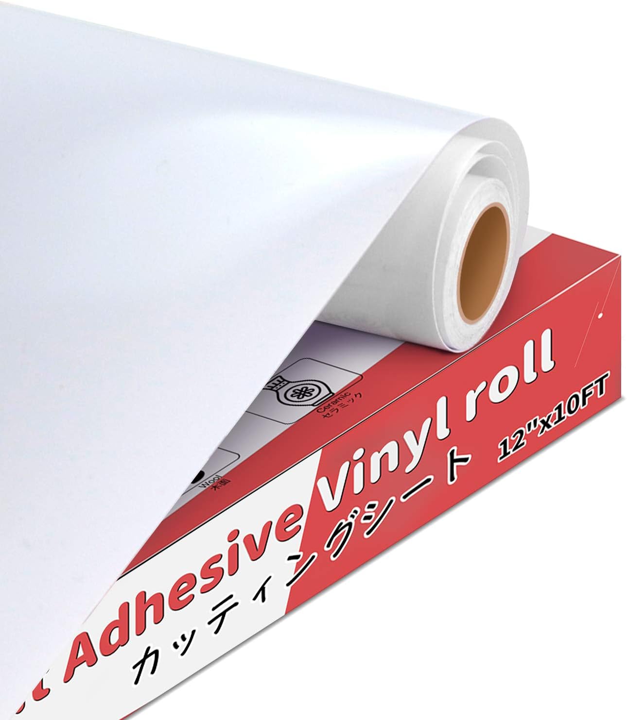 Transfer Paper Tape for Vinyl - 12" x 30 Feet for Self Adhesive ...