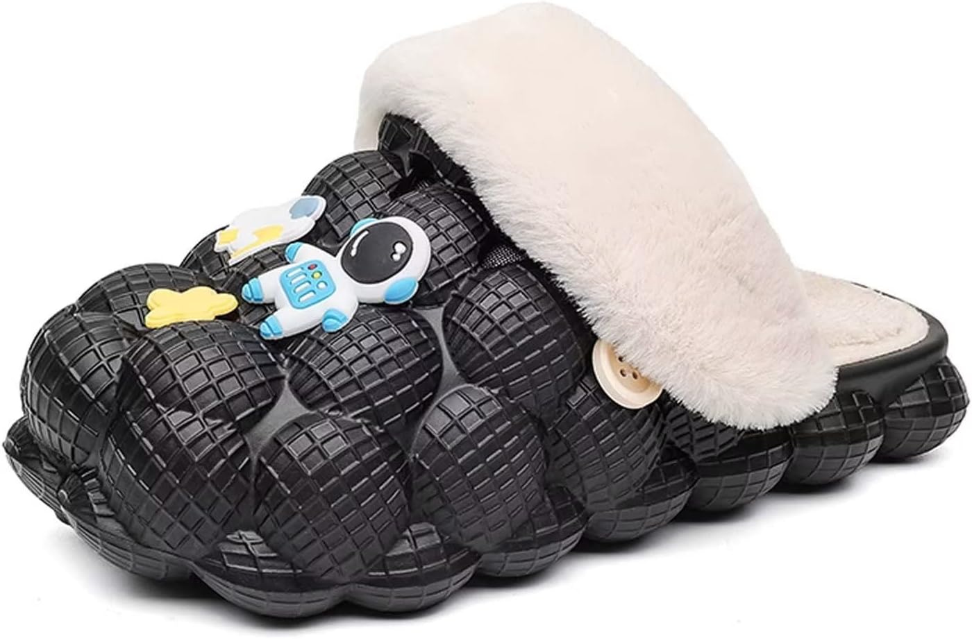 Amazon.com | Mukinrch Massage Bubble Slides Slippers for Women Men ...