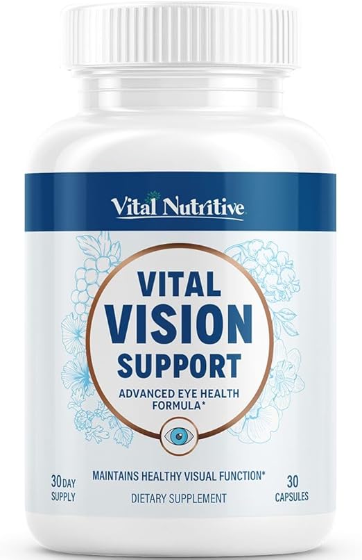 Amazon.com: Vital Vision Support – Eye Health Supplement with Vitamin A ...