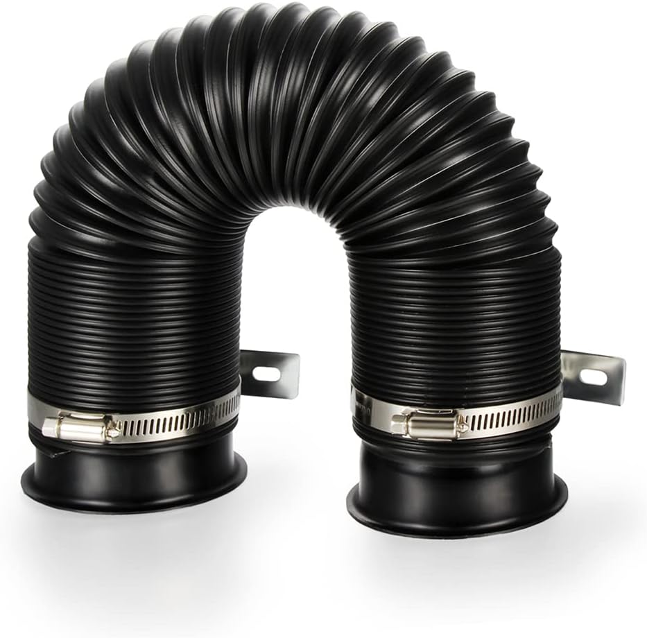 Universal(76mm) Cold Air Intake Flexible Induction Pipe Hose Kit Blue ...