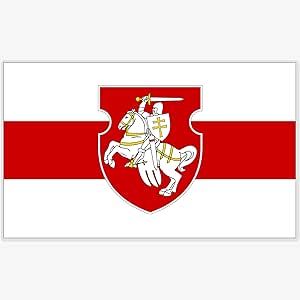Amazon.com - 12 different designs and 11 sizes to choose! Belarus Flag ...