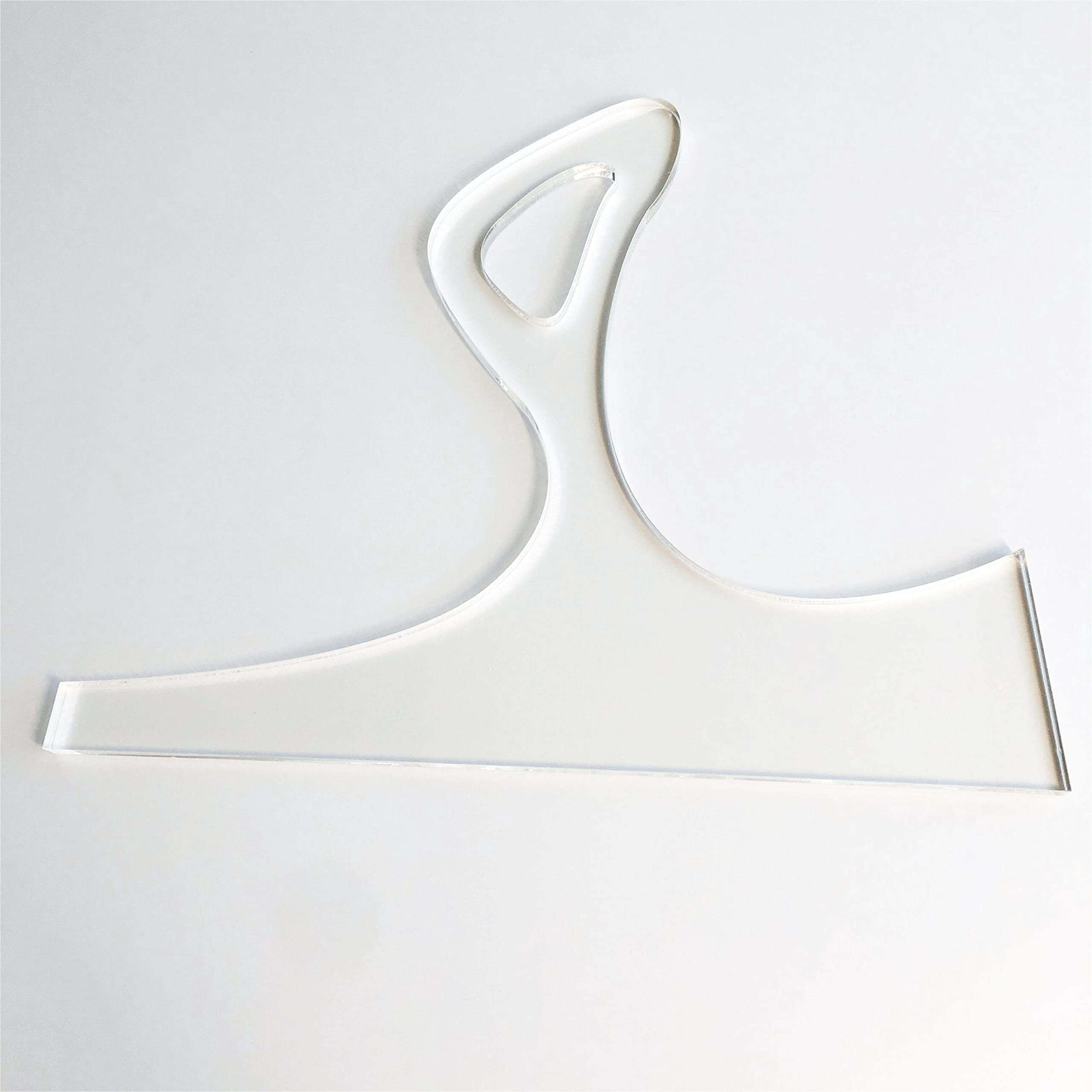 Amazon.com: Modern Charcuterie Board Handle Template, Clear Acrylic ...