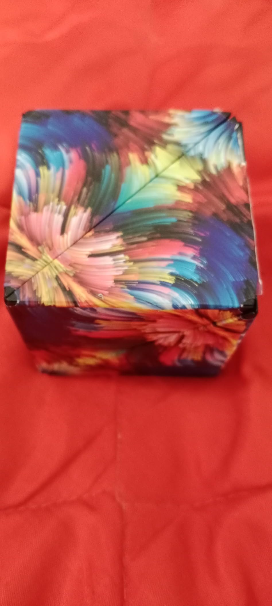 FunBlast Magic Cube Shape Shifting Puzzle Box, 3D Magnetic Fidget Cube ...