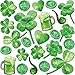 Amazon.com: 24 Pcs St. Patrick's Day Refrigerator Magnets Shamrock ...