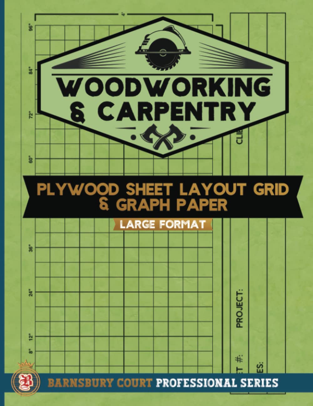 Woodworking & Carpentry Graph Paper and Plywood Sheet Layout 8.5x11 ...