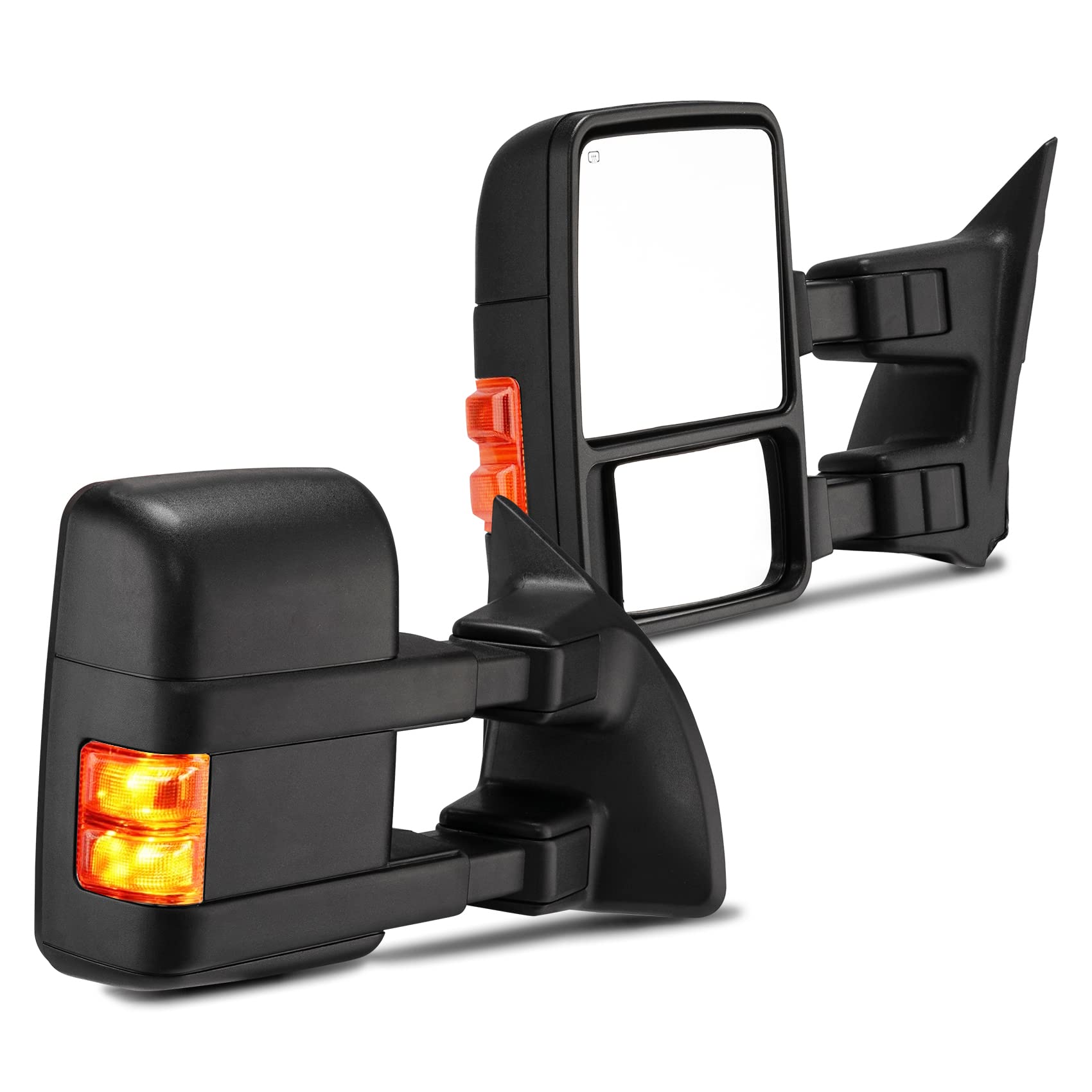 Snapklik.com : Tow Mirrors Replacement For 99-07 Ford F250 F350 F450 ...