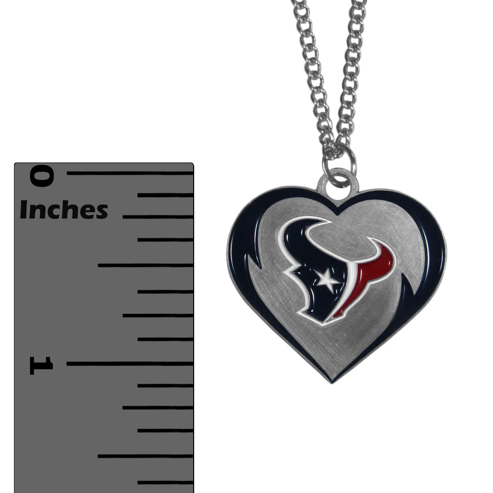 Snapklik.com : Siskiyou Sports NFL Houston Texans Womens Heart Necklace