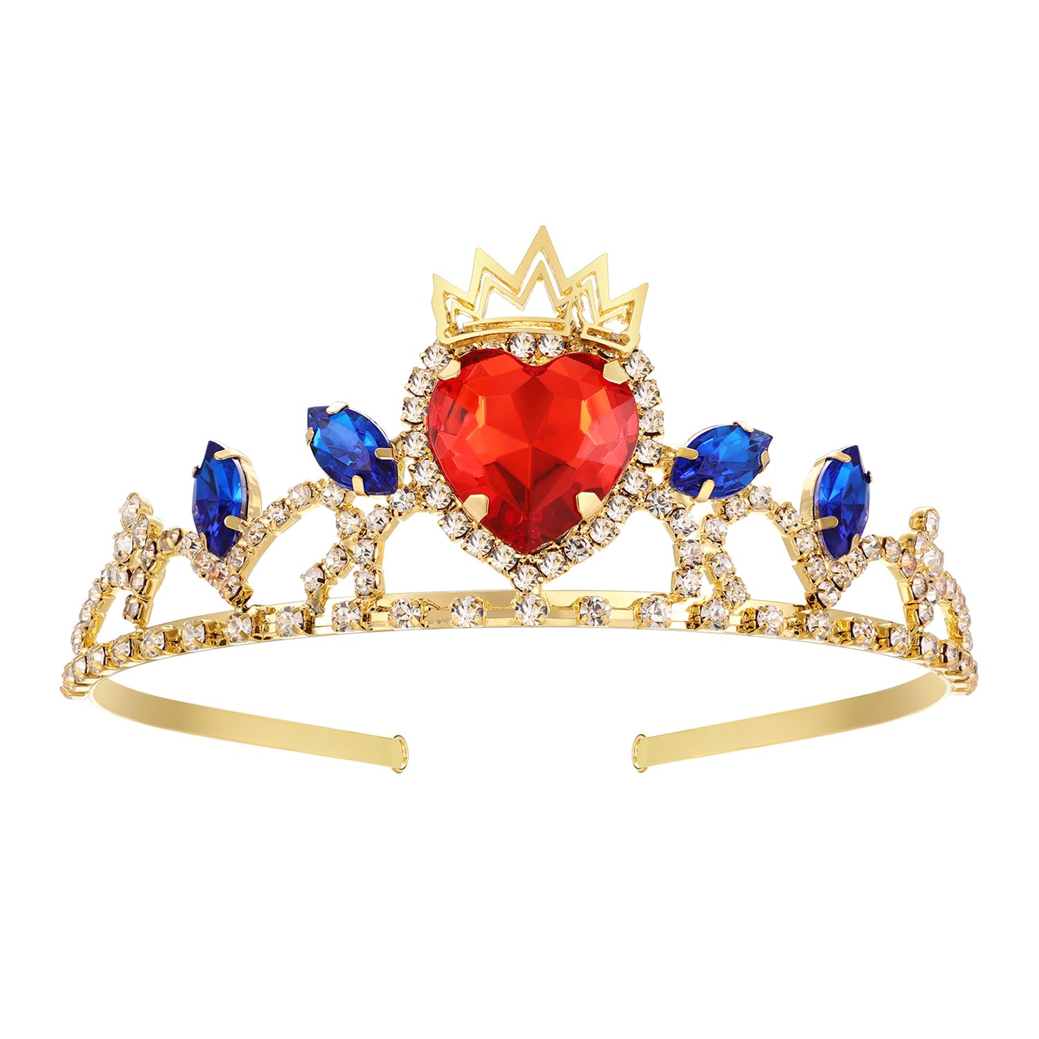 Amazon.com: Vinjewelry Descendants 4 Evie Crown Tiara Birthday Party ...