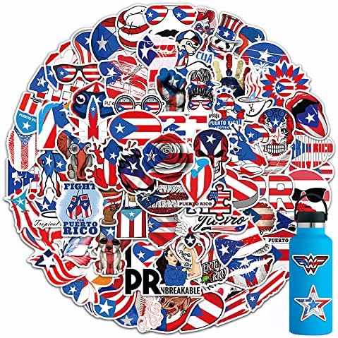 Amazon.com: No Thorns Media Puerto Rico Sticker Adventure Souvenir ...