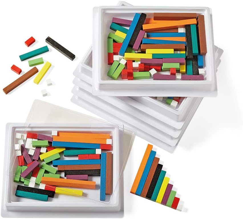 Amazon.com: Learning Resources Cuisenaire Rods Small Group Classroom ...