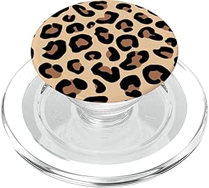 Amazon.com: Leopard Pattern Print Cheetah Like Animal PopSockets PopGrip for MagSafe : Cell ...