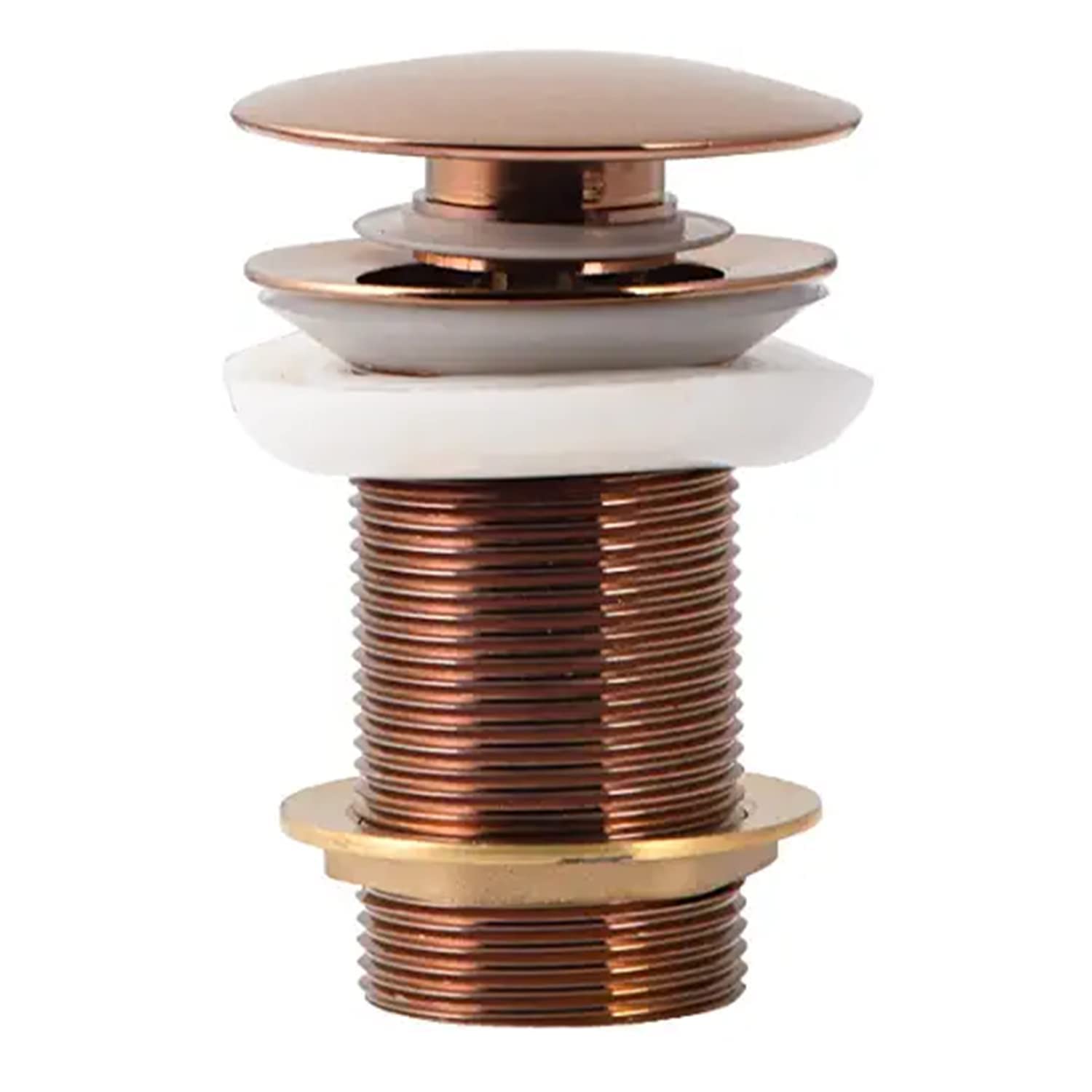 Emartt Full Thread Waste Coupling for Wash Basin in Rose Gold Color ...