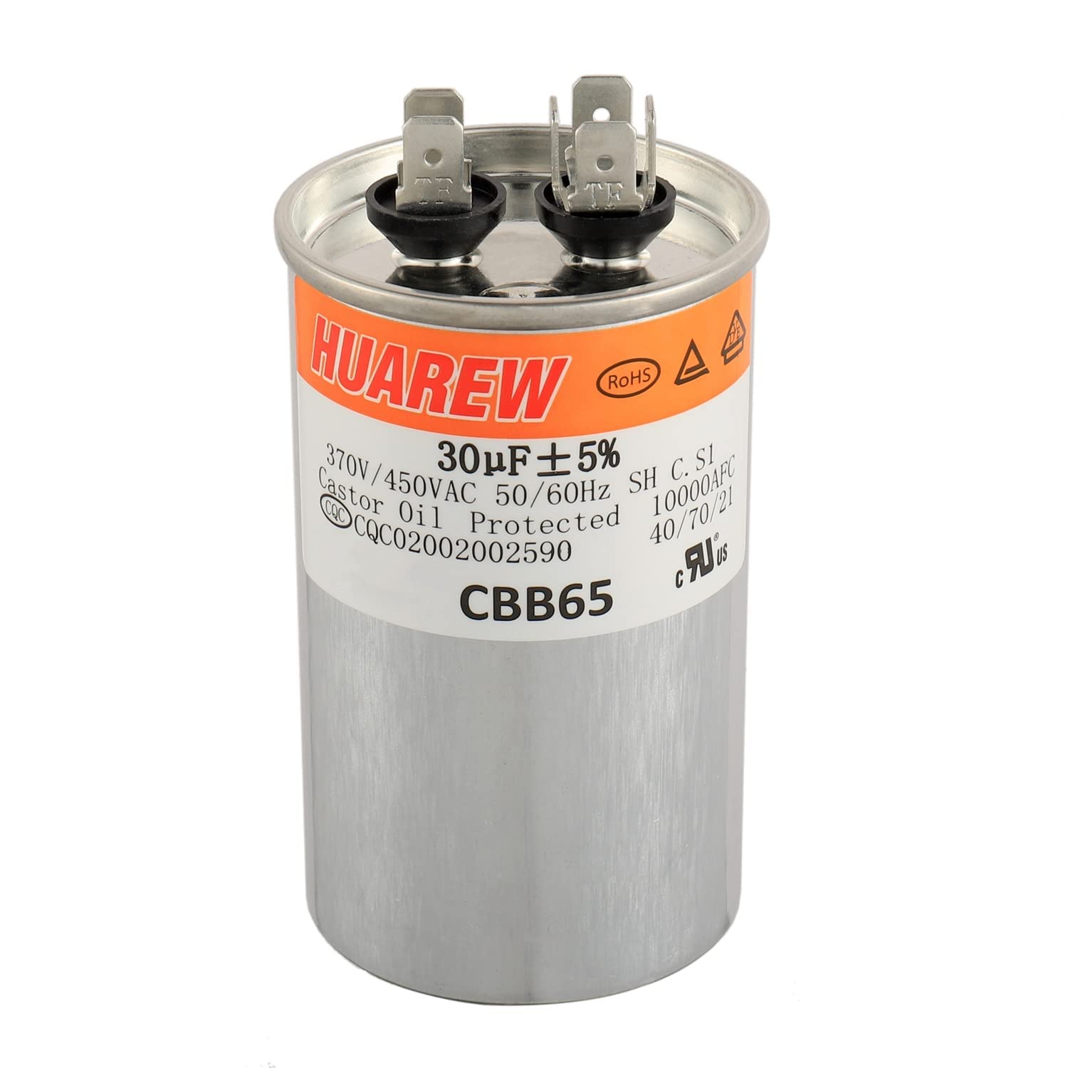 Snapklik.com : 30 uF MFD 5% 450 VAC CBB65 AC Motor And Fan Starting ...