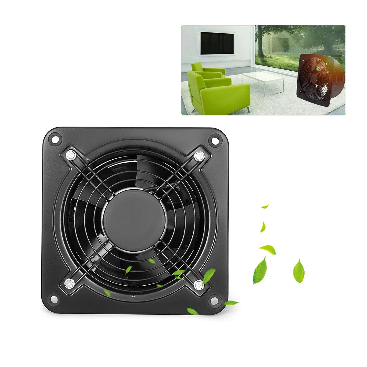 Buy Industrial Extractor Fan 8" Commercial Air Extractor Fan Industrial ...