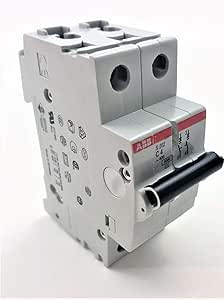Amazon.com: ABB S202-C4 Miniature Circuit Breaker, 480Y/277 VAC, 4 A, 6 kA Interrupt, 2 Poles ...