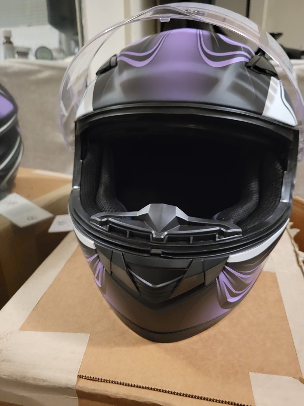 $13/mo - Finance Typhoon Adult Full Face Motorcycle Helmet w/drop down ...