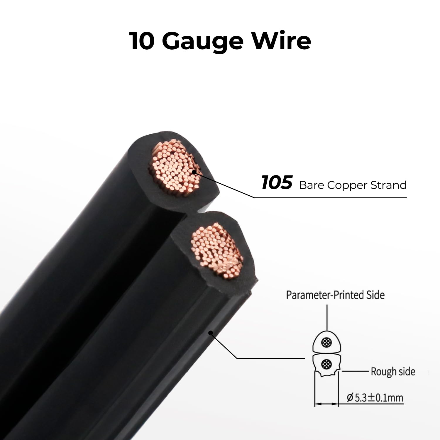 Snapklik.com : 10/2 Low Voltage Direct Burial Landscape Lighting Wire ...