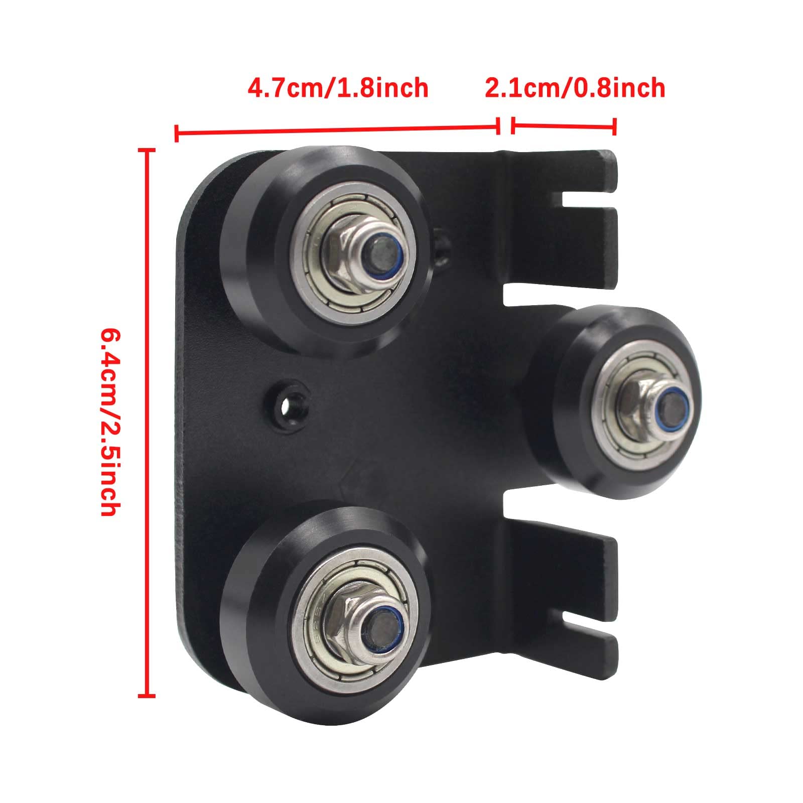 Snapklik.com : SeekLiny Assembled Big V Slot Gantry Plate,POM Wheels Set