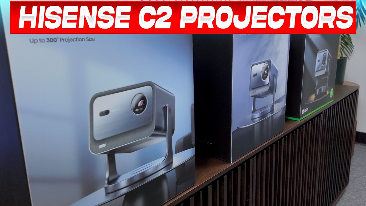 Watch Hisense C2, C2 Pro And C2 Ultra 4K Projectors on Amazon Live