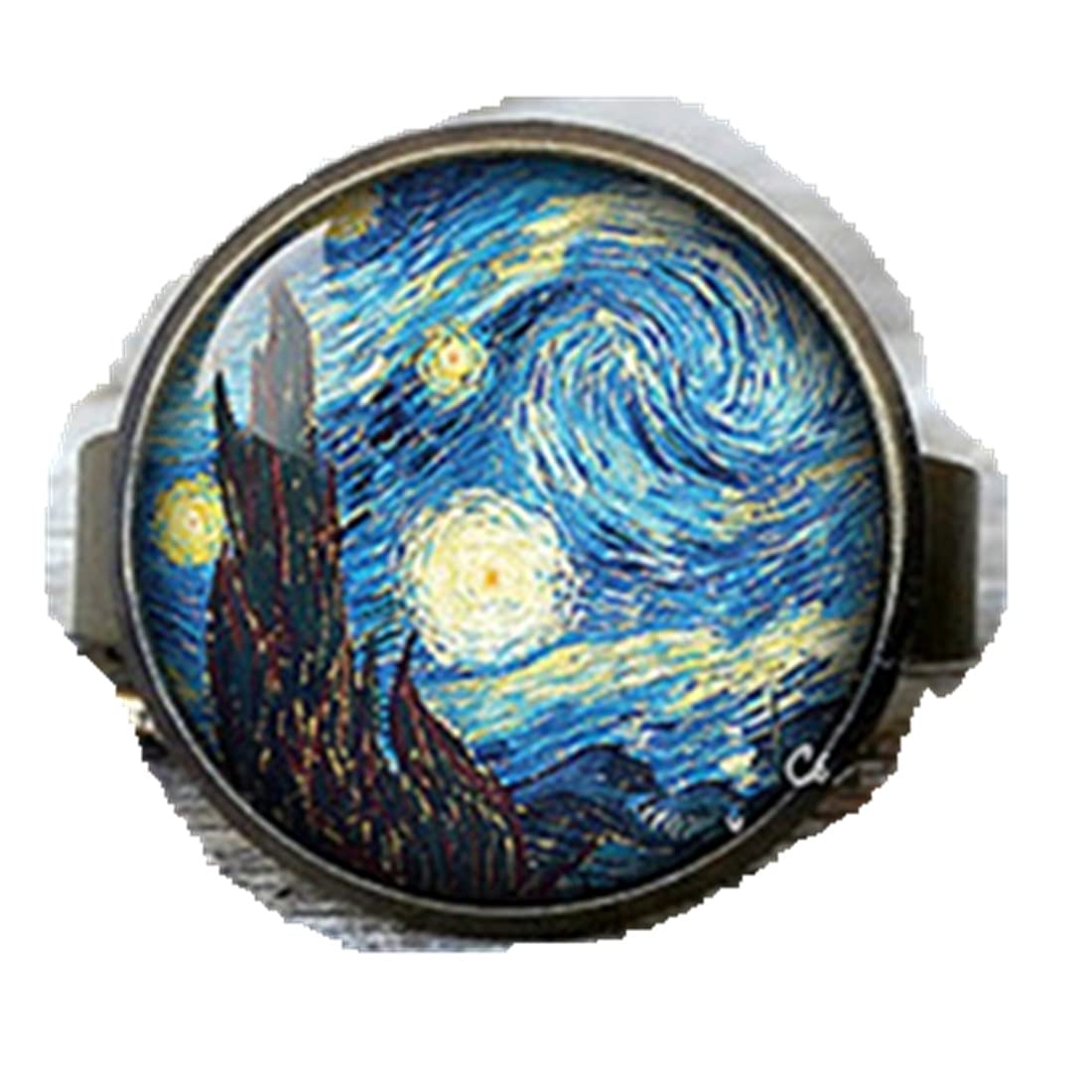 Buy Van Gogh Starry night ring, Van Gogh ring, Starry night ring, Van ...