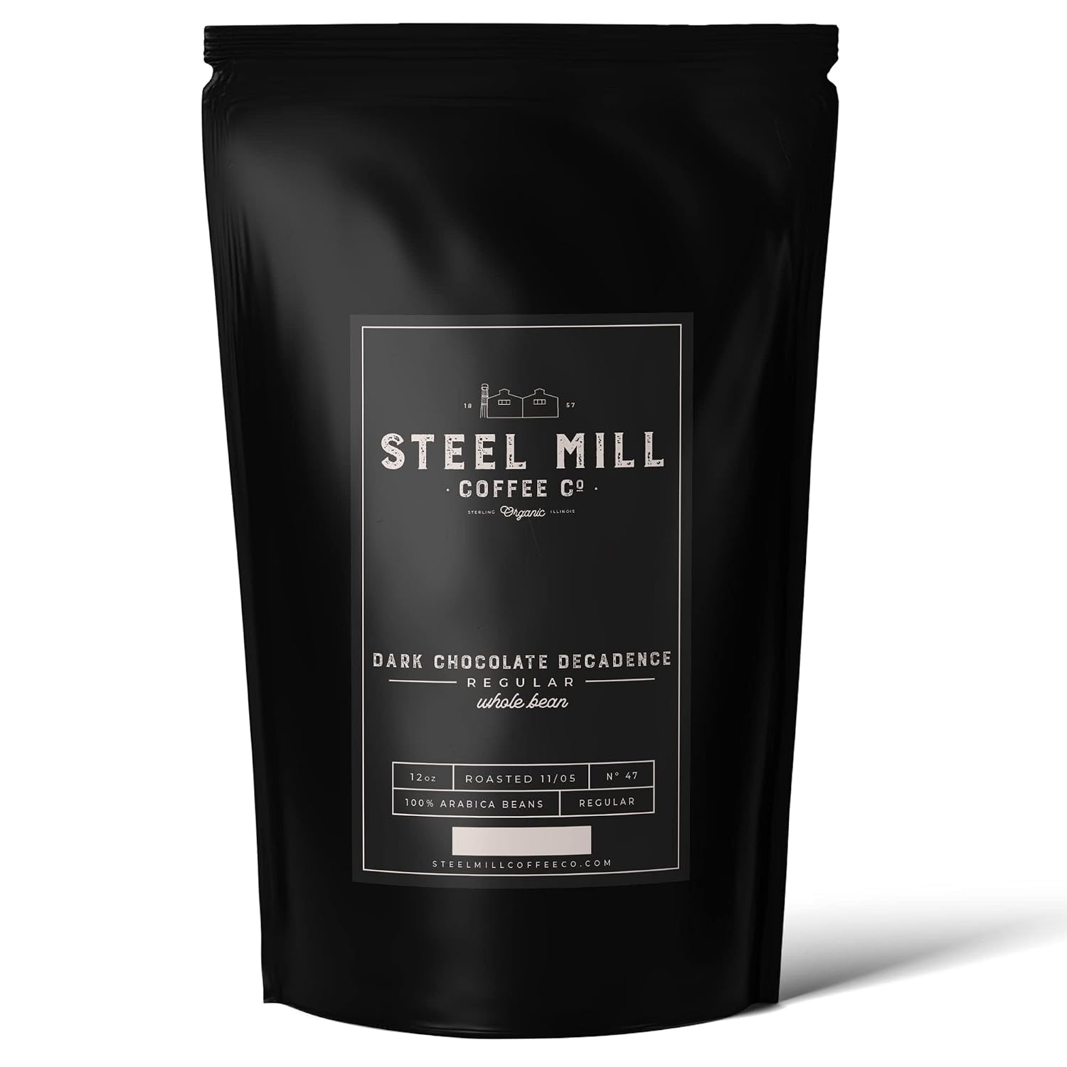 Amazon.com : Steel Mill Coffee Co. Dark Chocolate Decadence Flavored ...