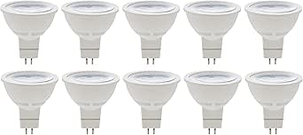 Narken 10 Pieces/Pack Mr16/Gu5.3 AC Power 7W Warm white 3000K LED Power ...
