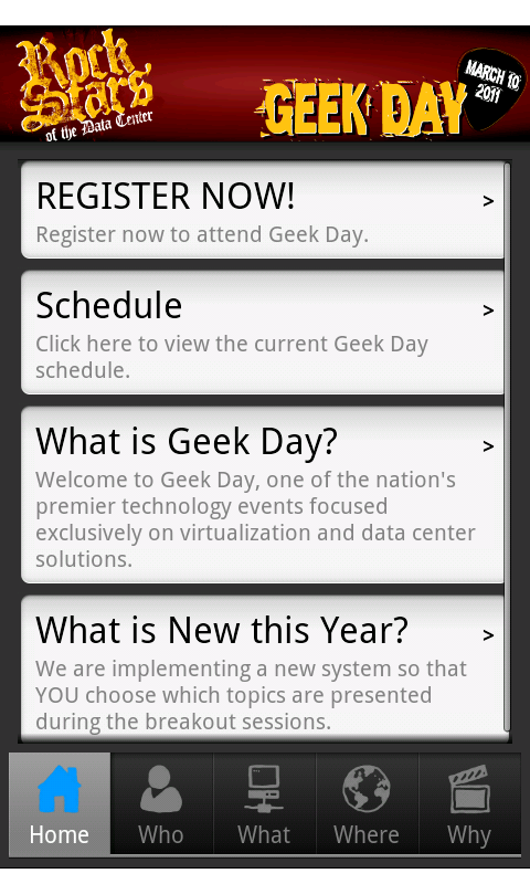 Geek Day - Aplicativo na Amazon Appstore