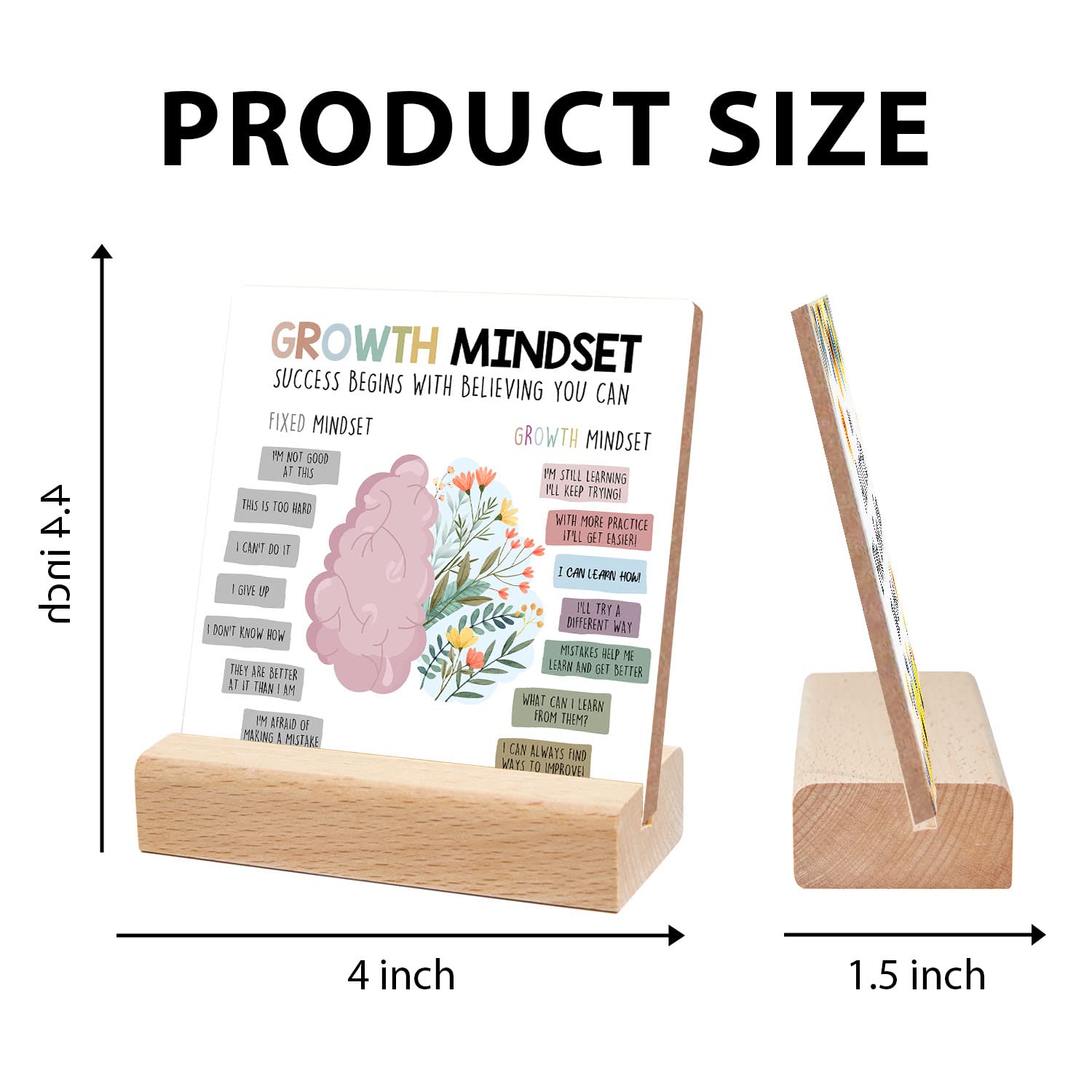 Snapklik.com : Growth Mindset Sign Teaching Sign, Gift For Teacher ...
