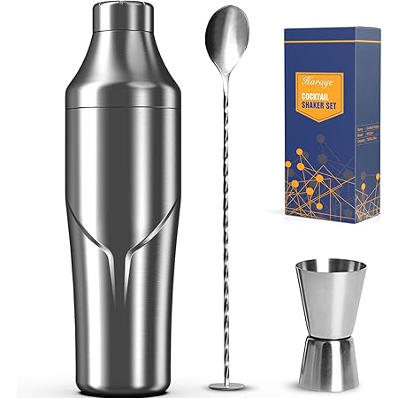 Amazon.com: Elevated Craft Hybrid Cocktail Shaker - Premium Vacuum ...