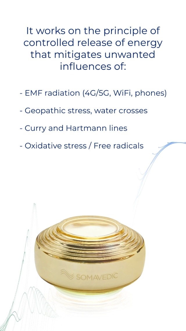 Watch Somavedic | Structured Water, EMF Mitigation Device on Amazon Live