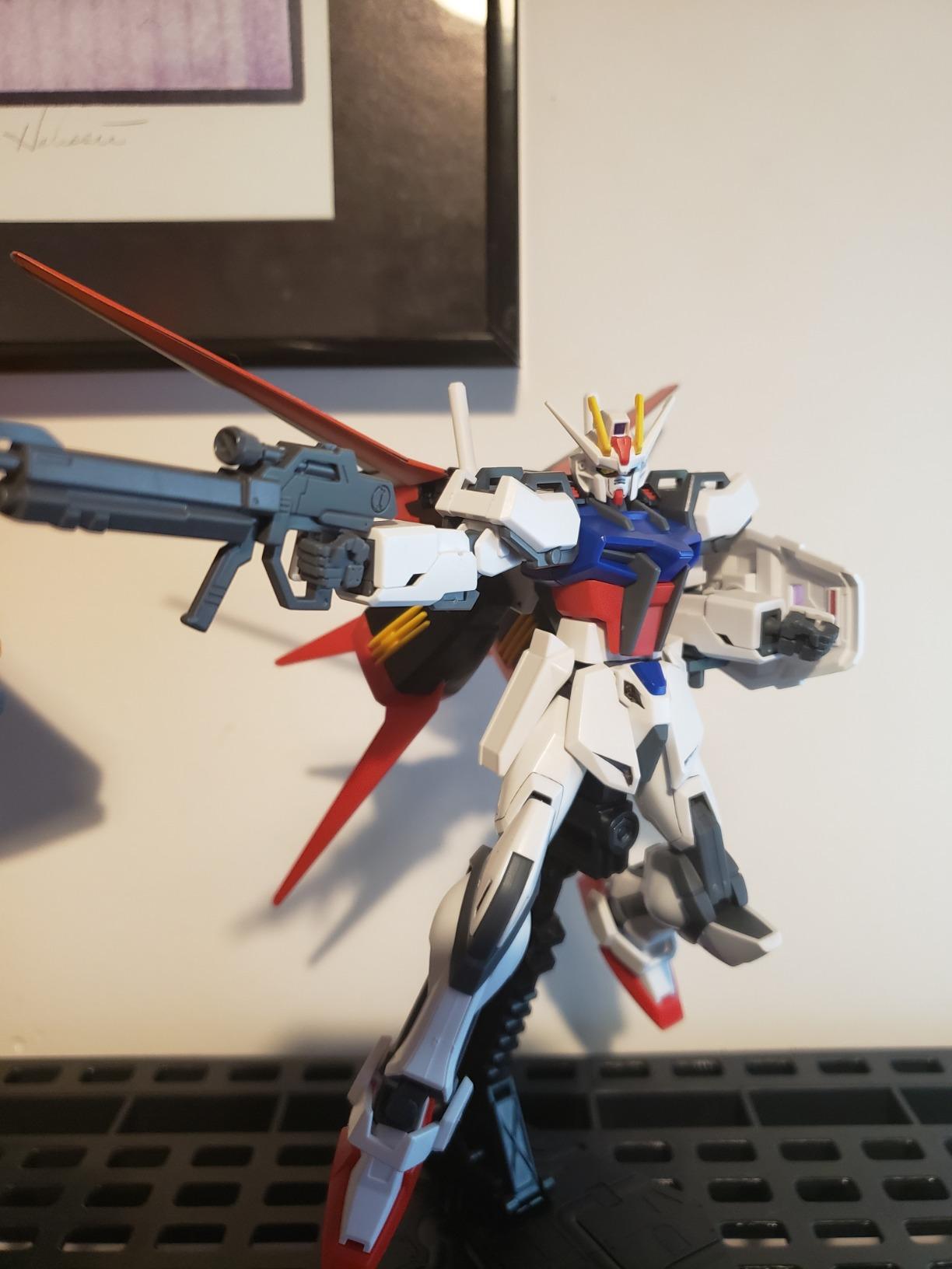 Bandai Hobby HGCE Aile Strike Gundam HG Model Kit (1/144 Scale ...