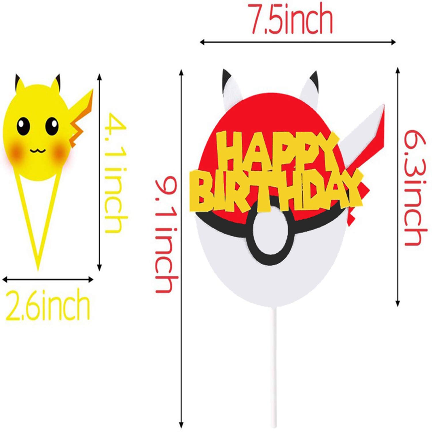 Buy LAYCOE Pokemon Birthday Party Supplies Cartoon Themed Party buy-laycoe-pokemon-birthday-party-supplies-cartoon-themed-party