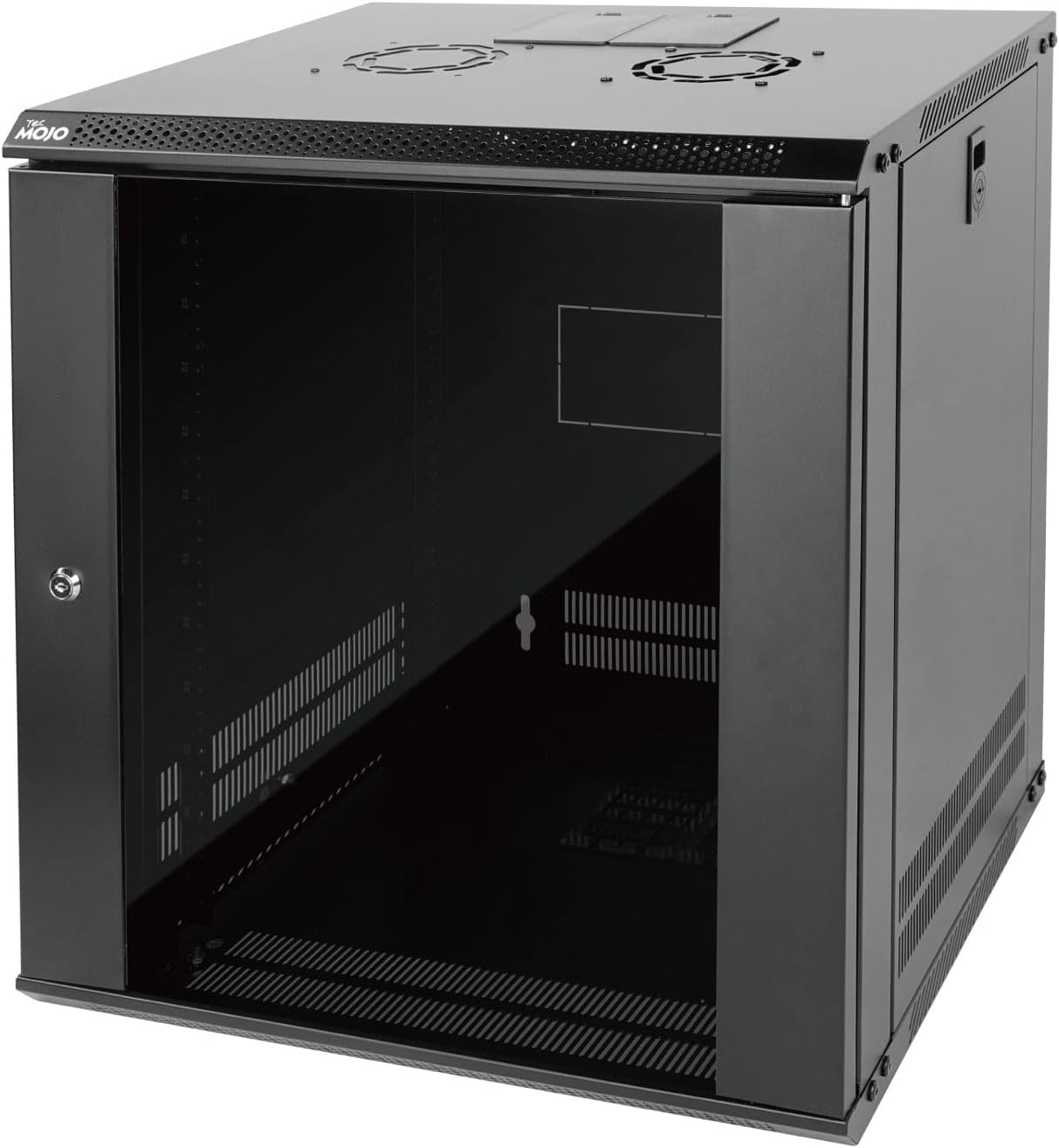 Tecmojo 2RU Rack Drawer, Sliding and Lockable Rack Mount Drawer for 19 ...