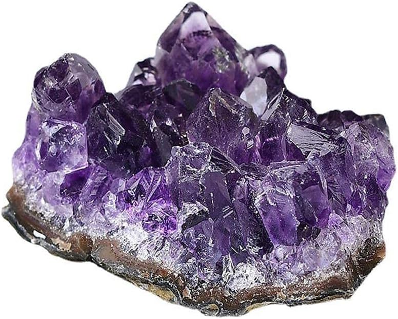 Amazon.com: Natural Geode Amethyst Rough Stone Crystal Cluster Quartz ...