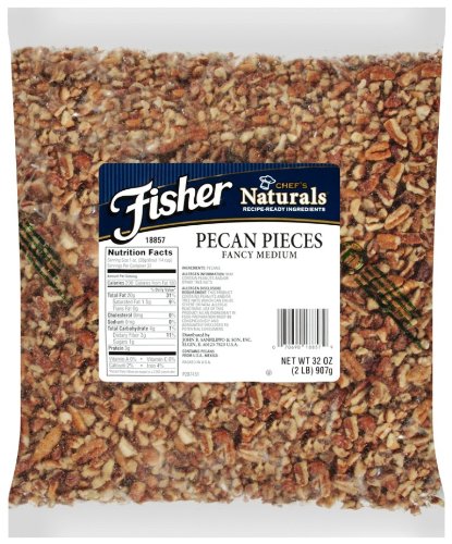 Amazon.com : Fisher Fancy Pecan Medium Pieces, 5-Pounds (Pack of 1 ...