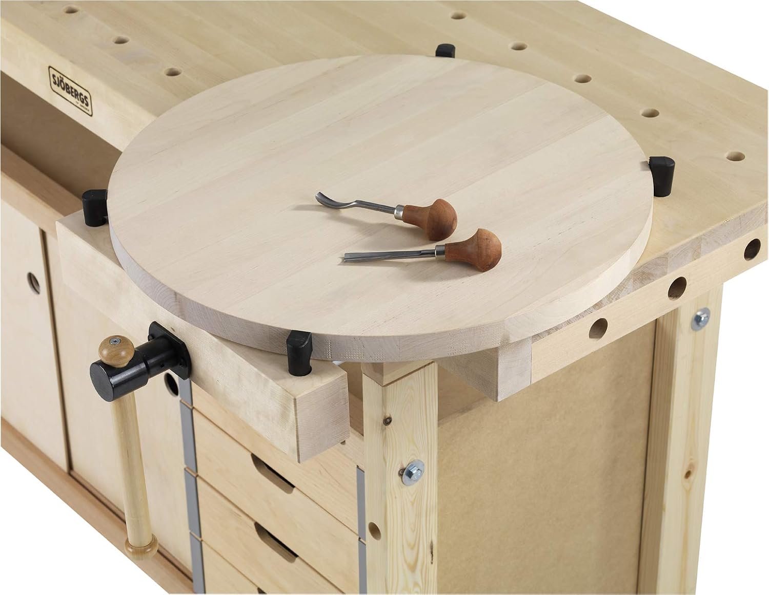 Sjoberg 3/4-Inch Steel Bench Dogs for Nordic Plus/Duo Benches, 4-Pack ...