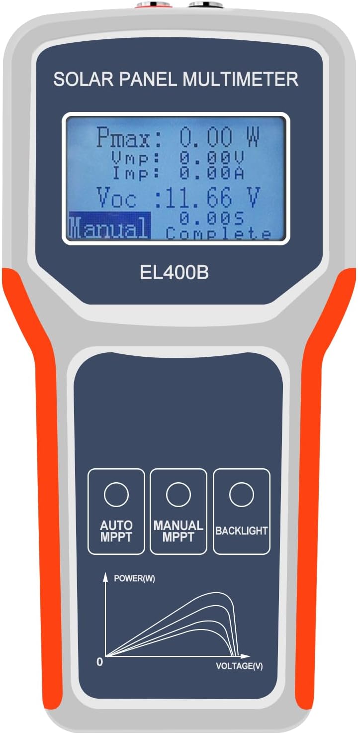 Amazon.com: Solar Panel Tester/EY800W Solar Panel Meter/PV Testing ...