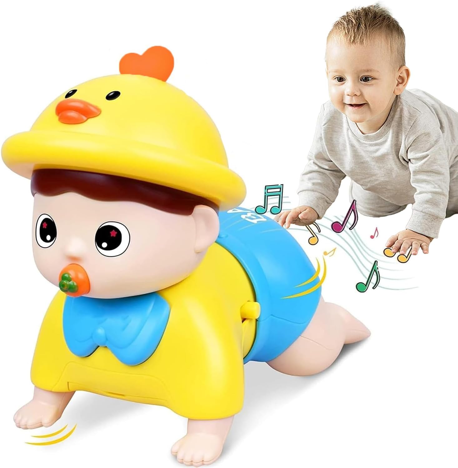 AMERTEER Crawling Baby Toys, Toddler Musical Toys For Crawling Babies ...