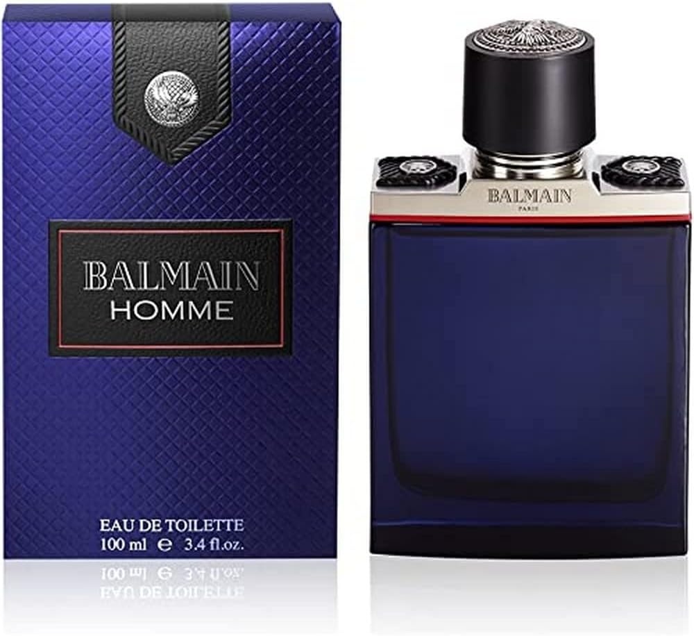 Amazon.com : Balmain Homme Eau De Toilette 100Ml by Pierre Balmain ...