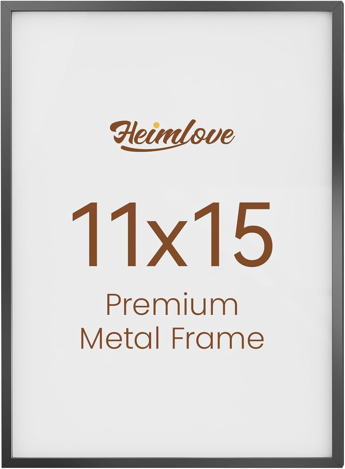 Amazon.com - Heimlove 11x15 Metal Picture Frame,Black Aluminum Photo ...