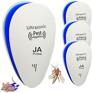 Ultrasonic Pest Repeller, Powerful Mouse Repellent Plug In Pest Control ...