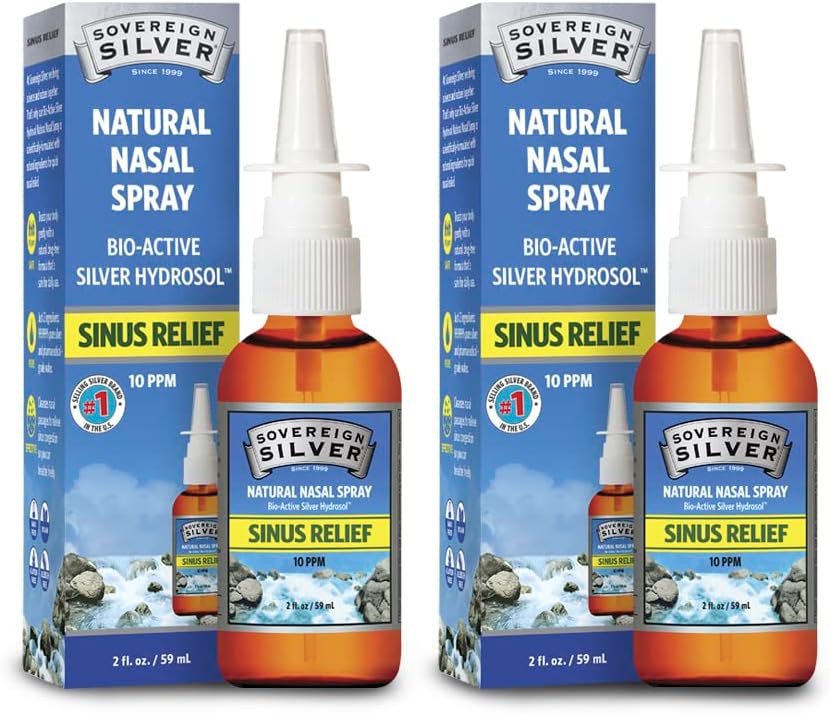 Amazon.com: Sovereign Silver Bio-Active Colloidal Silver Hydrosol for ...