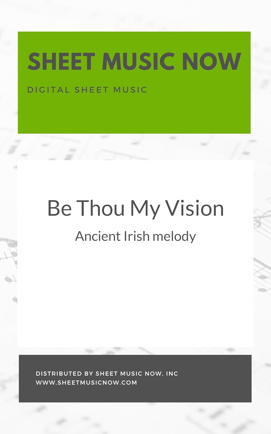 Be Thou My Vision eBook : melody, Ancient Irish, Broughton, Edward ...