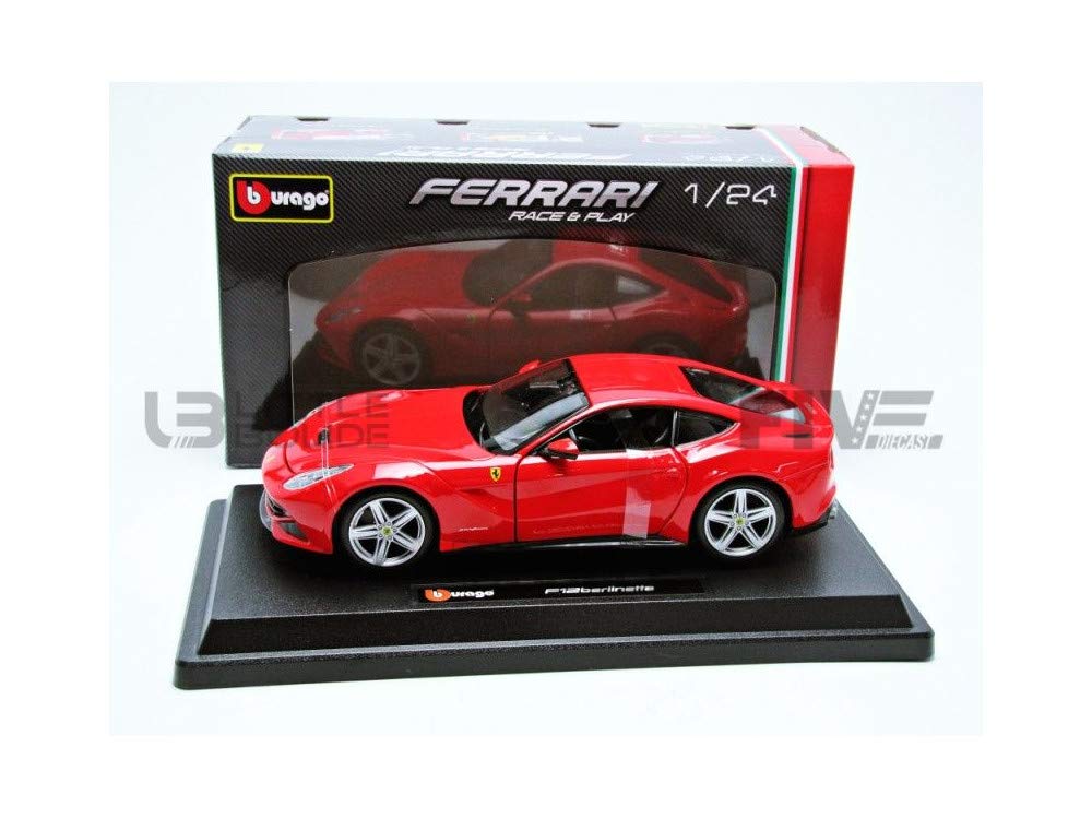 Amazon.com: BBURAGO 1/24 - F-ERRARI F12 Berlinetta - 2012 : Toys & Games