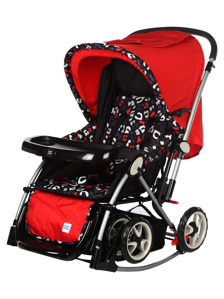 Buy Mee Mee Baby Pram with Adjustable Seating Positions and Reversible ...