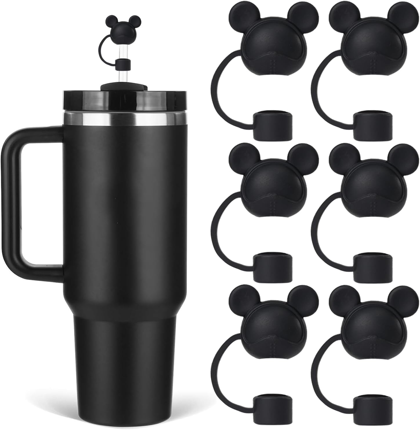 Amazon.com: Oddyami Straw Cover Topper for Stanley Cup,Cute 10mm Straw ...