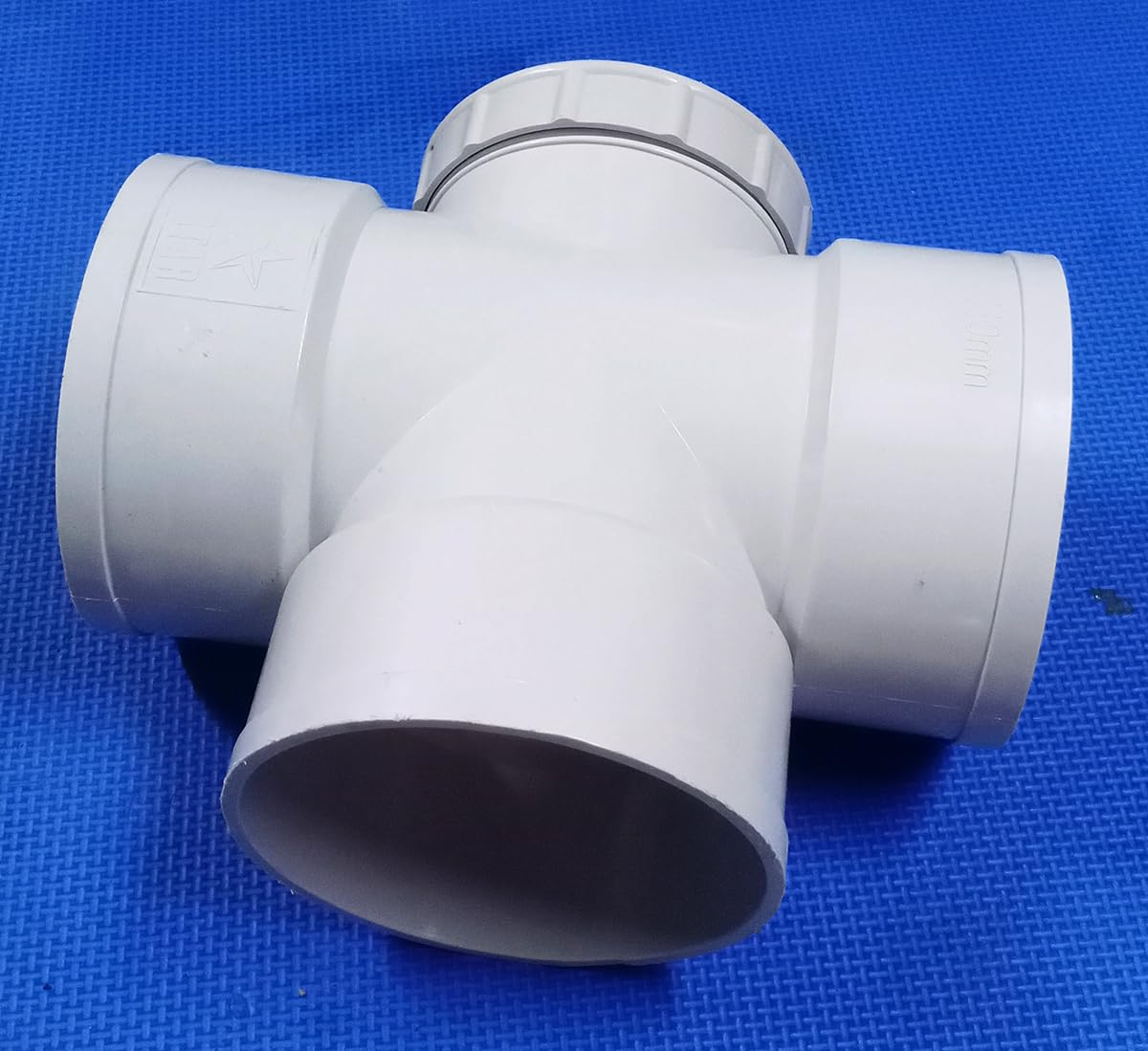 PVC Drainage Pipe Fittings Equal TEE with Door 110mm : Amazon.in ...