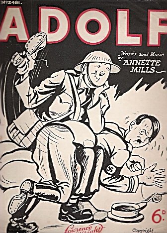 sheet music - ADOLF - words and music by Annette Mills: Amazon.co.uk ...